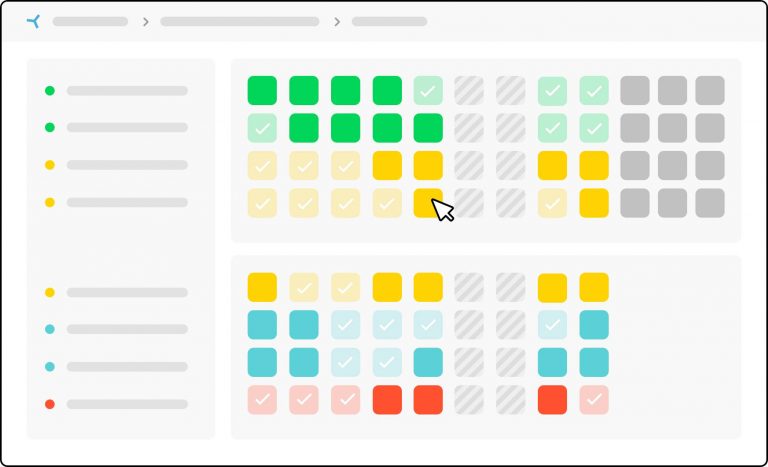Online balkenplanning, strokenplanning of Gantt chart | KYP Project