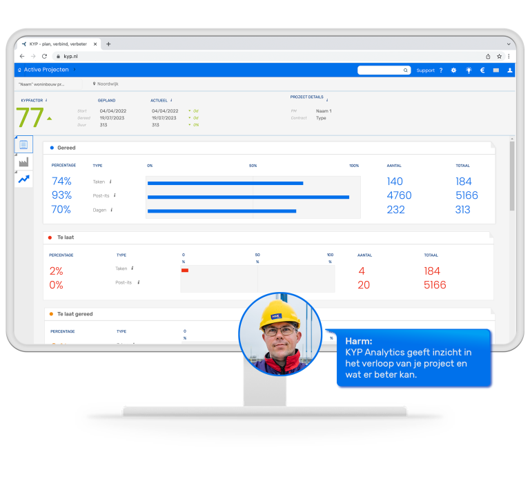Slimmer samenwerken in de bouw, zonder gedoe | KYP Project